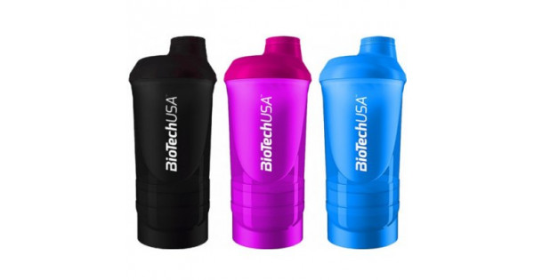 Shaker WAVE 600 ml + 350 ml - Biotech USA